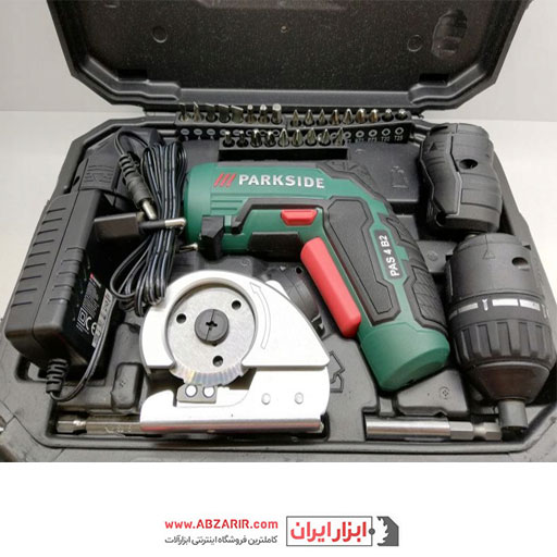 پیچ گوشتی شارژی چندکاره پارکساید مدل PAS 4 B2 | فروشگاه ابزار ایران